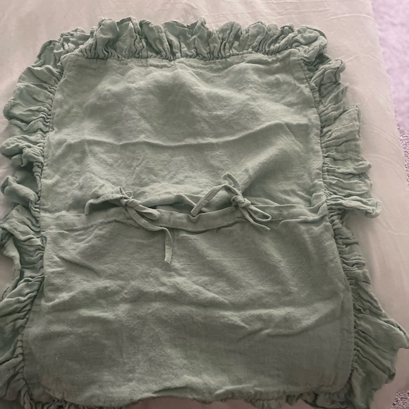 Pine Cone Hill | Bedding | Pine Cone Hill Linen Standard 2 Shams Aqua ...